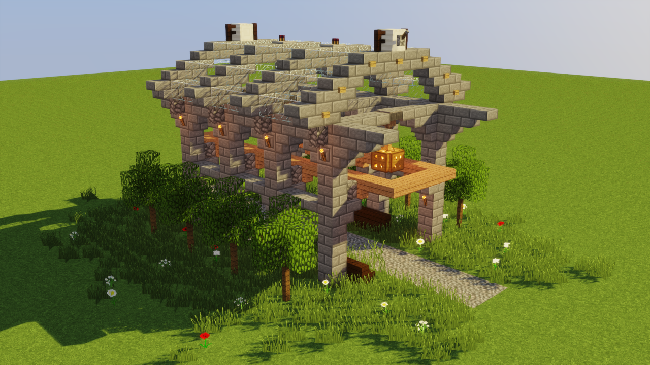 Park Building Minecraft Map