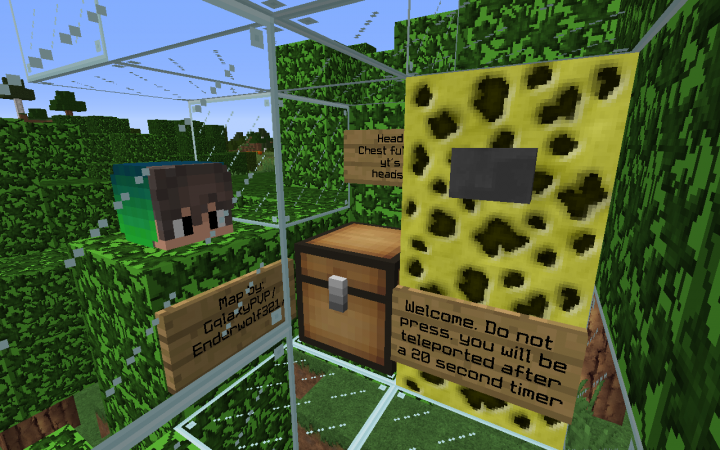 Derp parkour Minecraft Map