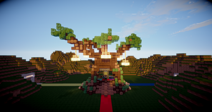 [NEW] [SMALL SERVER SPAWN] TREE HAVEN Minecraft Map
