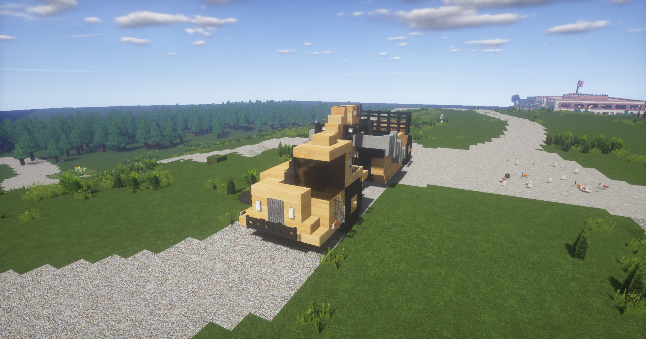 Cat 621 Scraper Minecraft Map