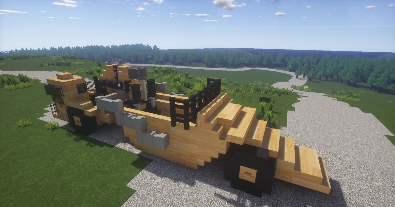 Cat 621 Scraper Minecraft Map