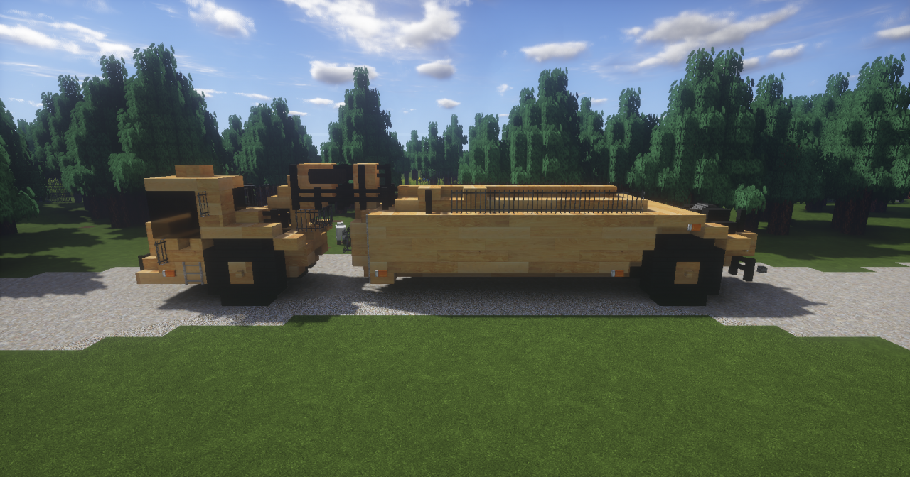 OFFROAD Cat 621 Water Distributor (water wagon) Minecraft Map
