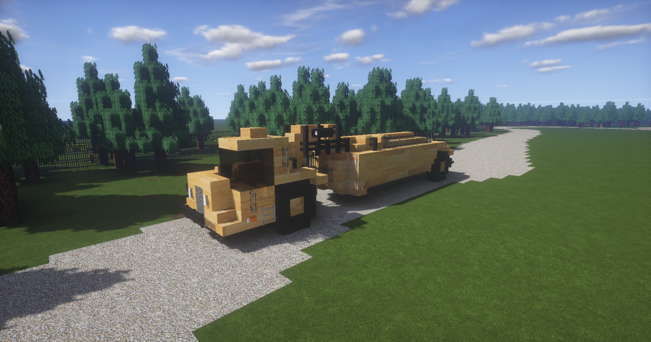 OFFROAD Cat 621 Water Distributor (water wagon) Minecraft Map