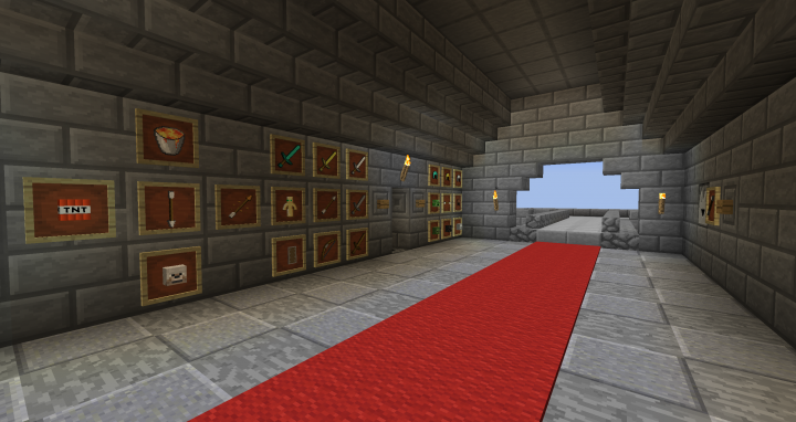 Redstone Defence Tower Minecraft Map