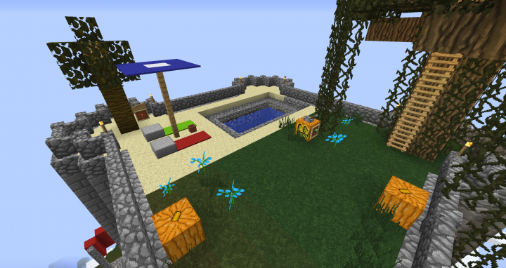 Redstone Defence Tower Minecraft Map