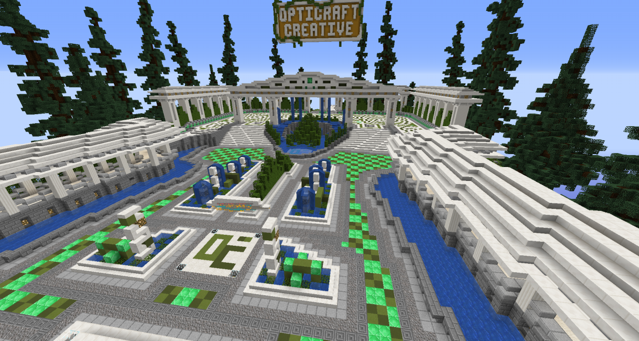Creative Hub Minecraft Map