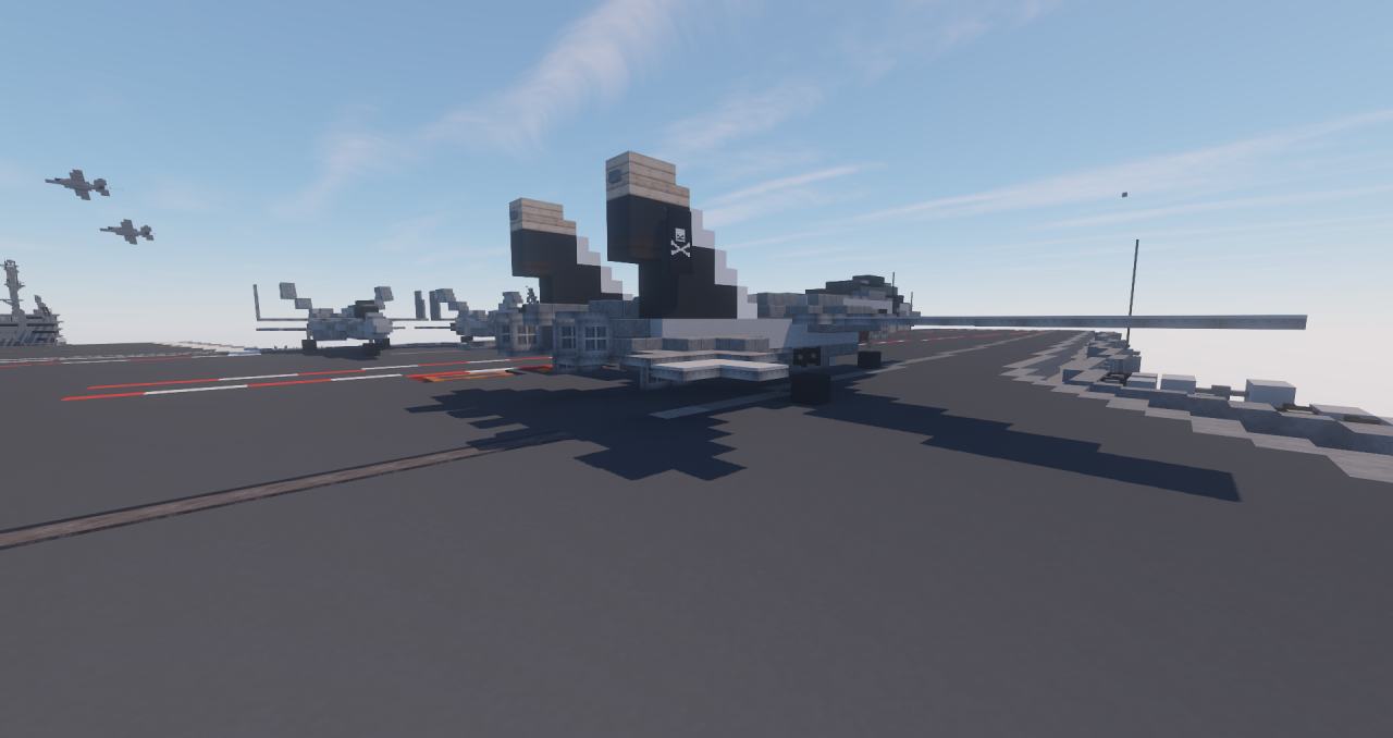 Grumman F-14 Tomcat Minecraft Map