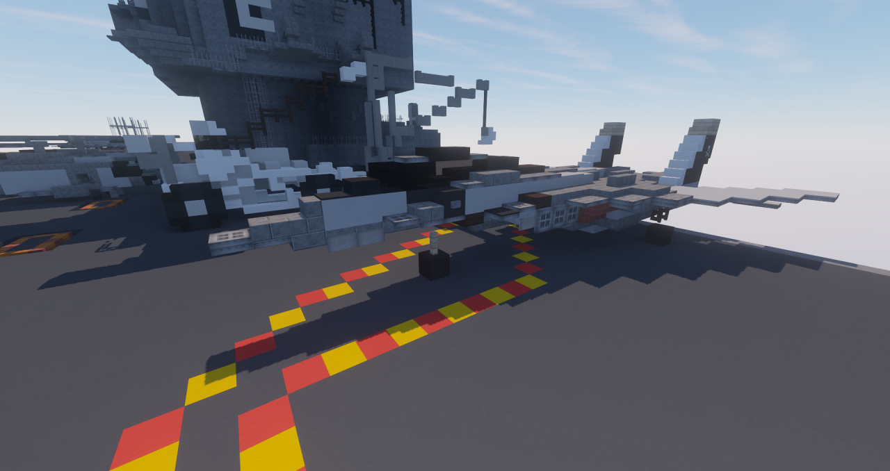 Grumman F-14 Tomcat Minecraft Map