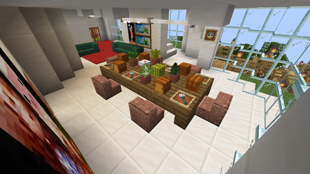 Modern House Minecraft Map