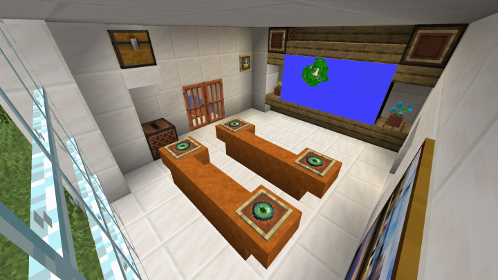 Modern House Minecraft Map