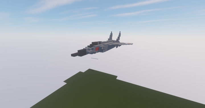 Mikoyan Mig-31 Foxhound 1.5:1 Minecraft Map