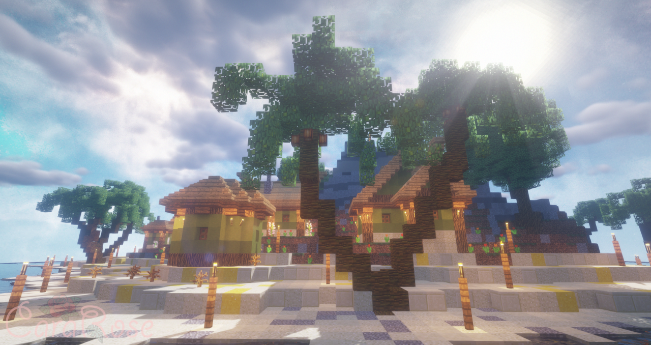 🌴 Relaxing Summer Island 🌴 Minecraft Map