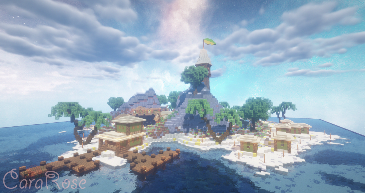 🌴 Relaxing Summer Island 🌴 Minecraft Map