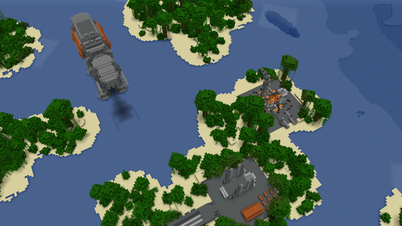 "SCARIF" da Rogue One: a star wars story Minecraft Map