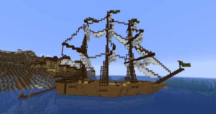 Cargo Brig Minecraft Map