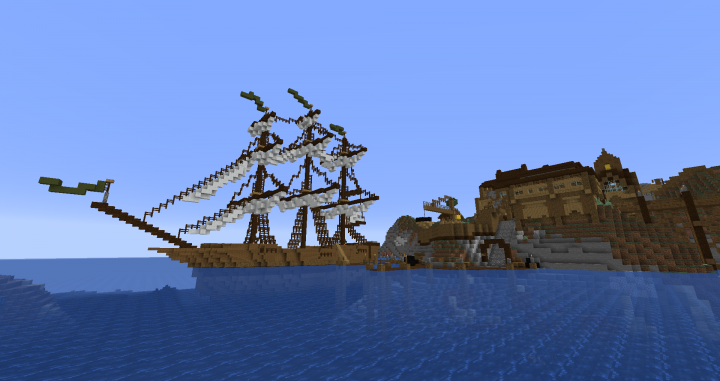 Cargo Brig Minecraft Map