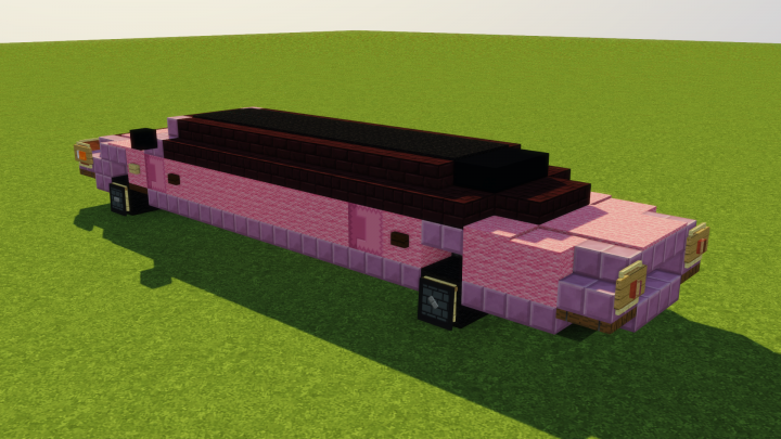 Lincoln Town Car Stretch Limousine Minecraft Map