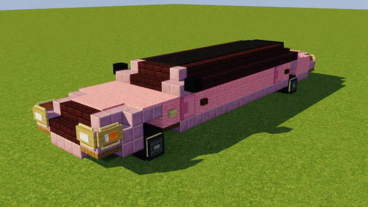 Lincoln Town Car Stretch Limousine Minecraft Map
