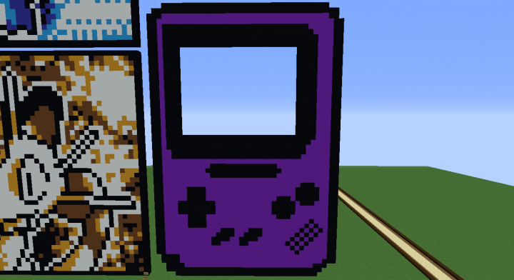 Gameboy Pixelart! Minecraft Map