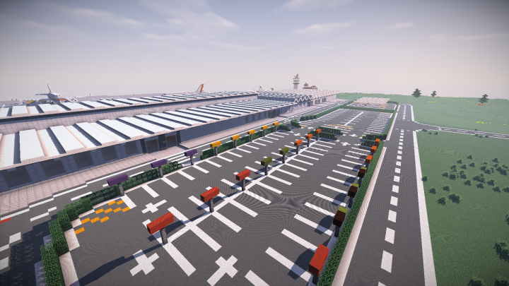 Small Airport Minecraft Map