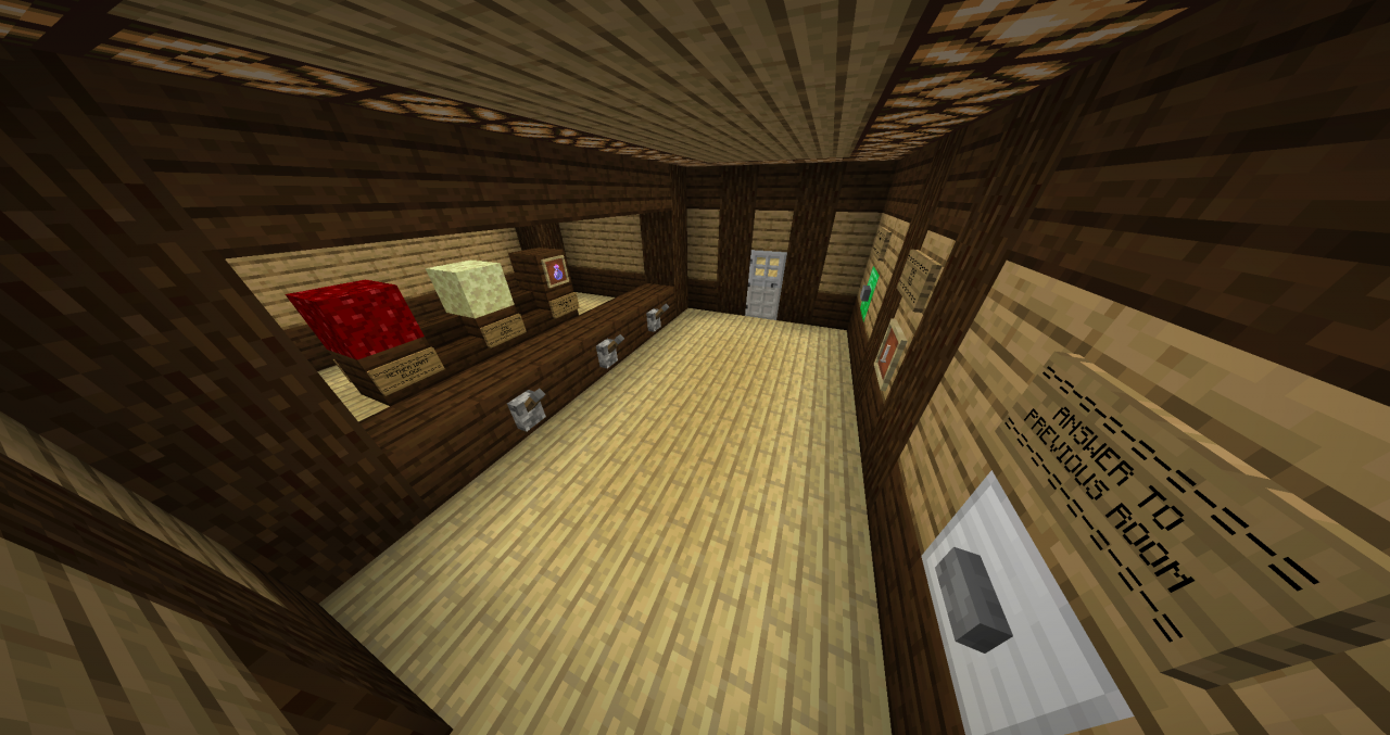 v?.? [A trivia map based on Minecraft's version history!] Minecraft Map