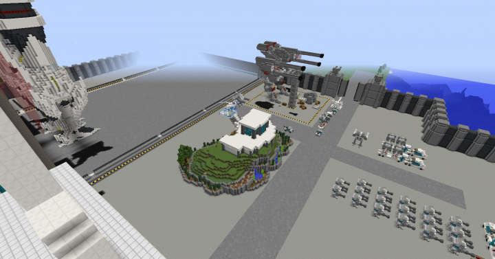 [WIP] Cyber Frontier [ Mech/Robot Factory] Minecraft Map