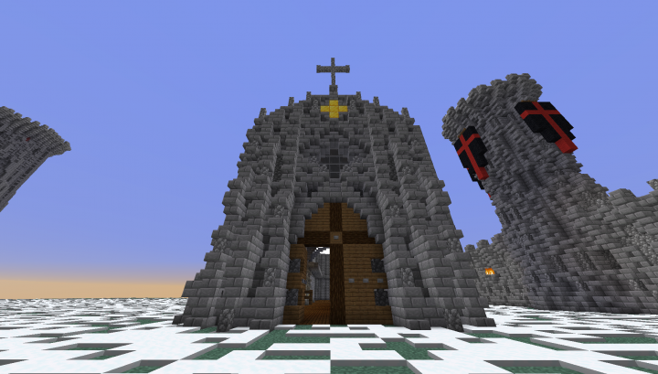 Highly detailed church + Download Minecraft Map