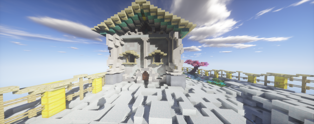 Heaven End Hub Minecraft Map