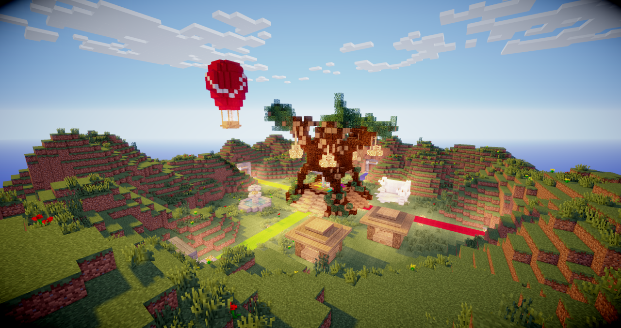[NEW] [SMALL SERVER SPAWN] TREE HAVEN Minecraft Map