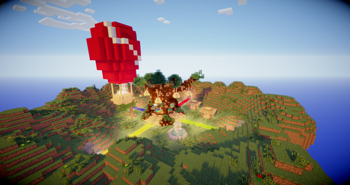 [NEW] [SMALL SERVER SPAWN] TREE HAVEN Minecraft Map
