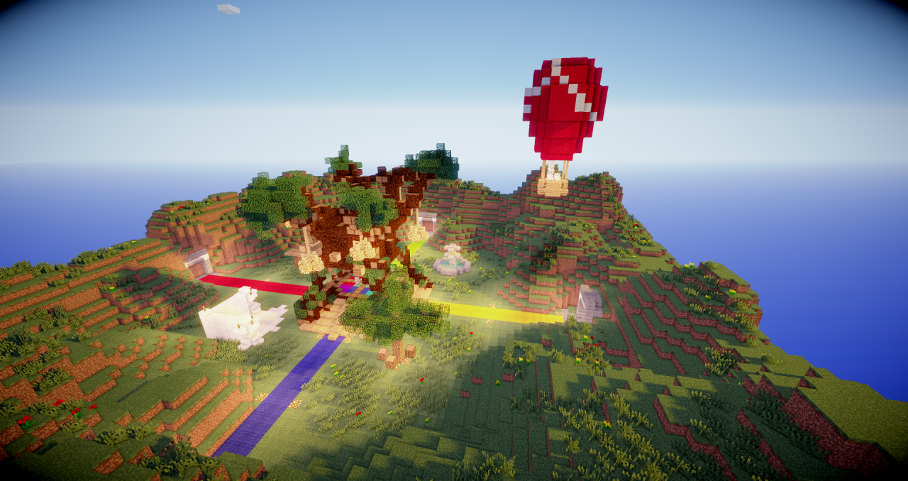 [NEW] [SMALL SERVER SPAWN] TREE HAVEN Minecraft Map