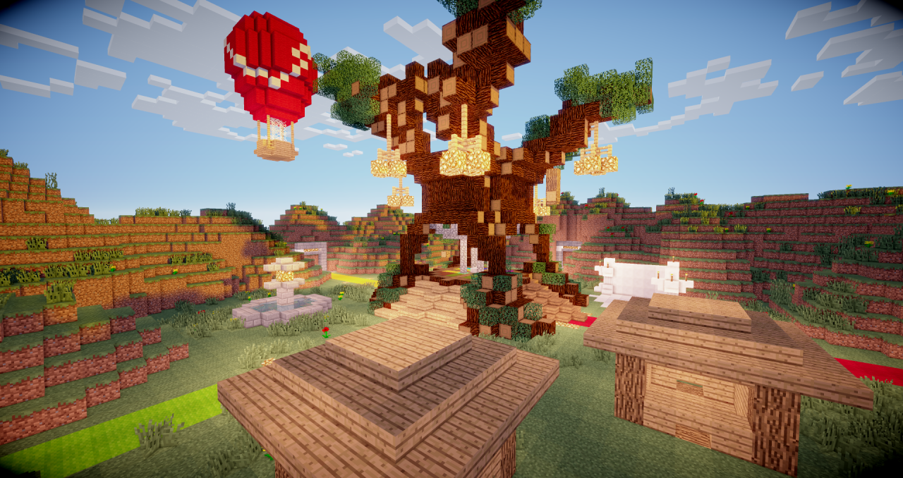 [NEW] [SMALL SERVER SPAWN] TREE HAVEN Minecraft Map
