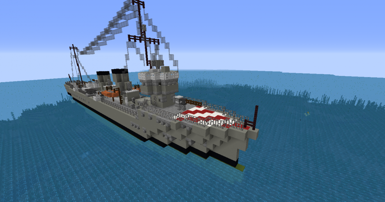 Audace class torpedo boat Minecraft Map