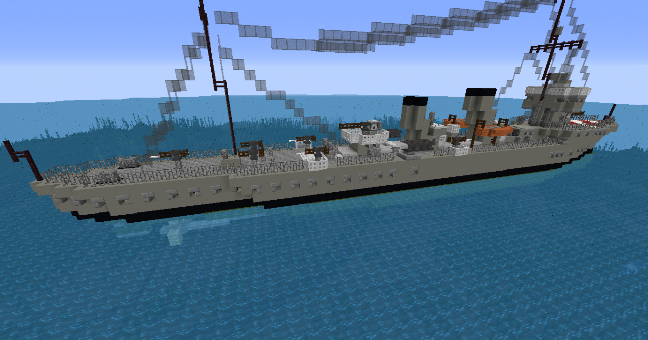 Audace class torpedo boat Minecraft Map