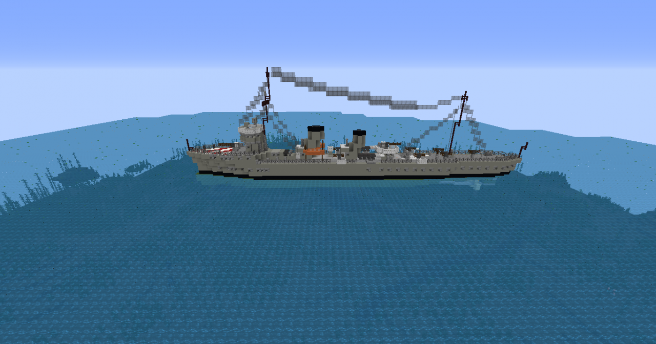 Audace class torpedo boat Minecraft Map