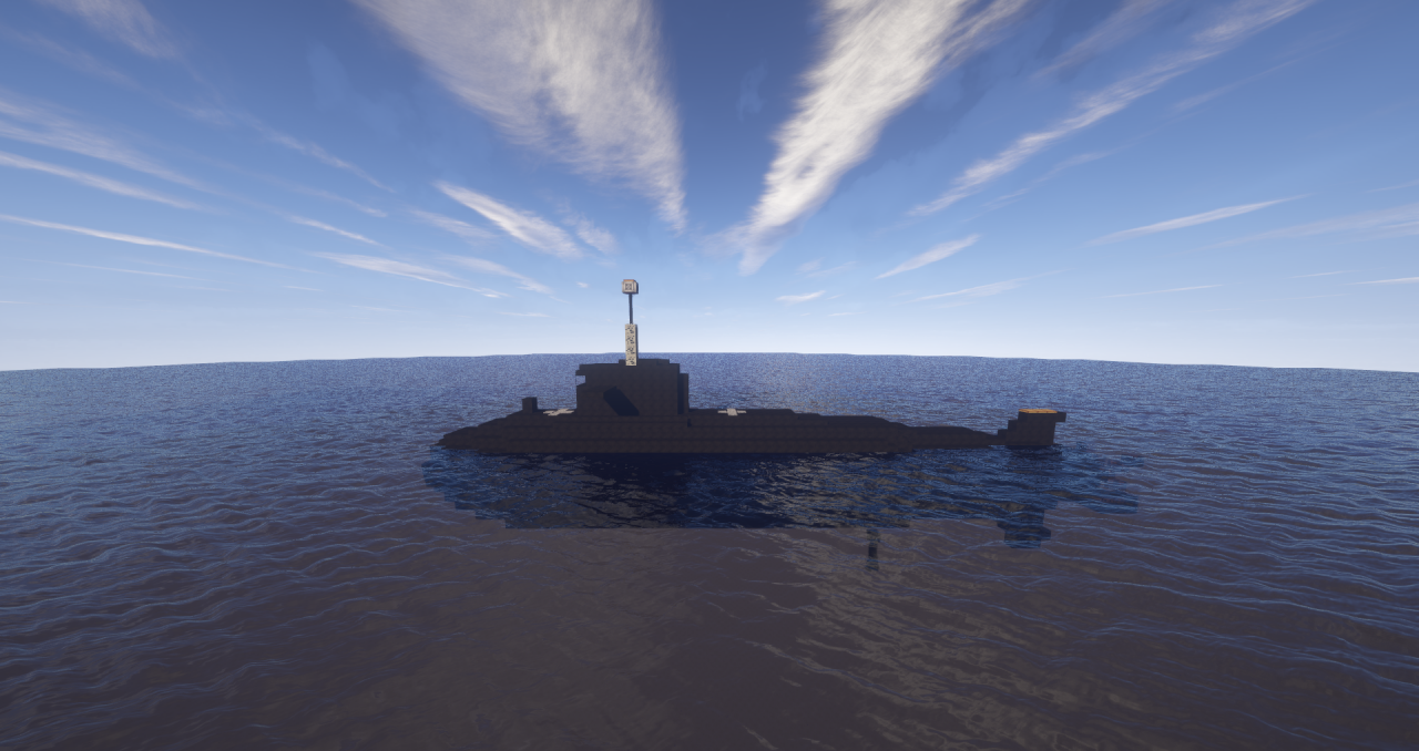 Rubis-class SSN, Amethyst refit Minecraft Map