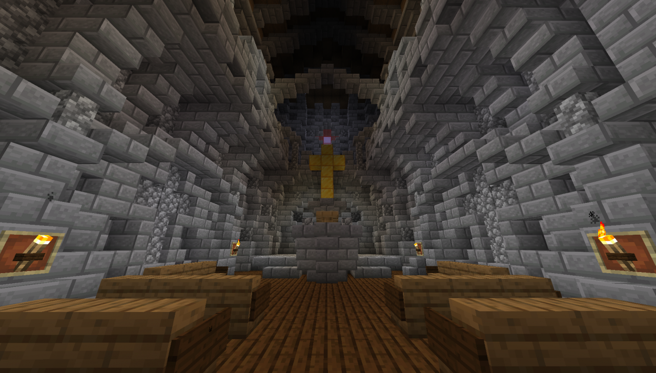 Highly detailed church + Download Minecraft Map