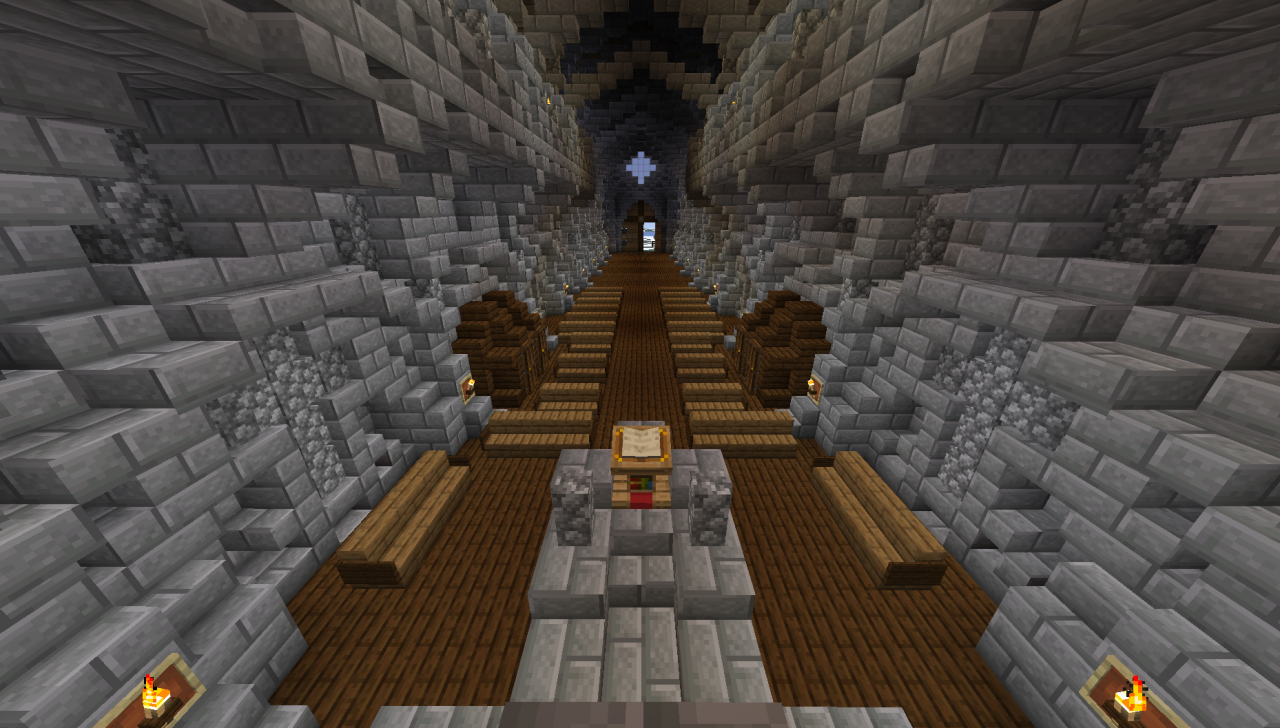 Highly detailed church + Download Minecraft Map