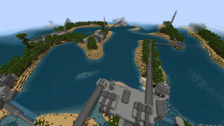 Scarif (Star Wars Planet) Minecraft Map