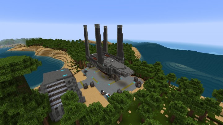 Scarif (Star Wars Planet) Minecraft Map