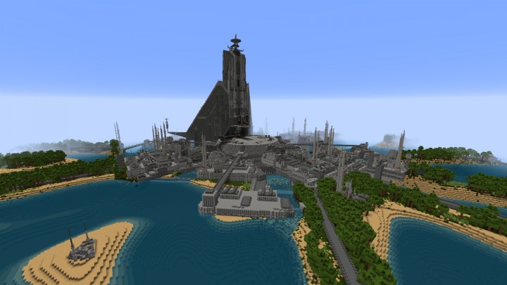 Scarif (Star Wars Planet) Minecraft Map