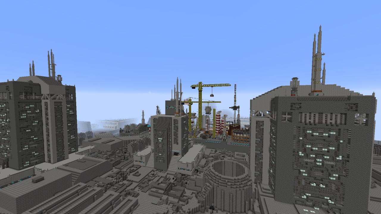 Fondor, age: Clone Wars (Star Wars planet) Minecraft Map