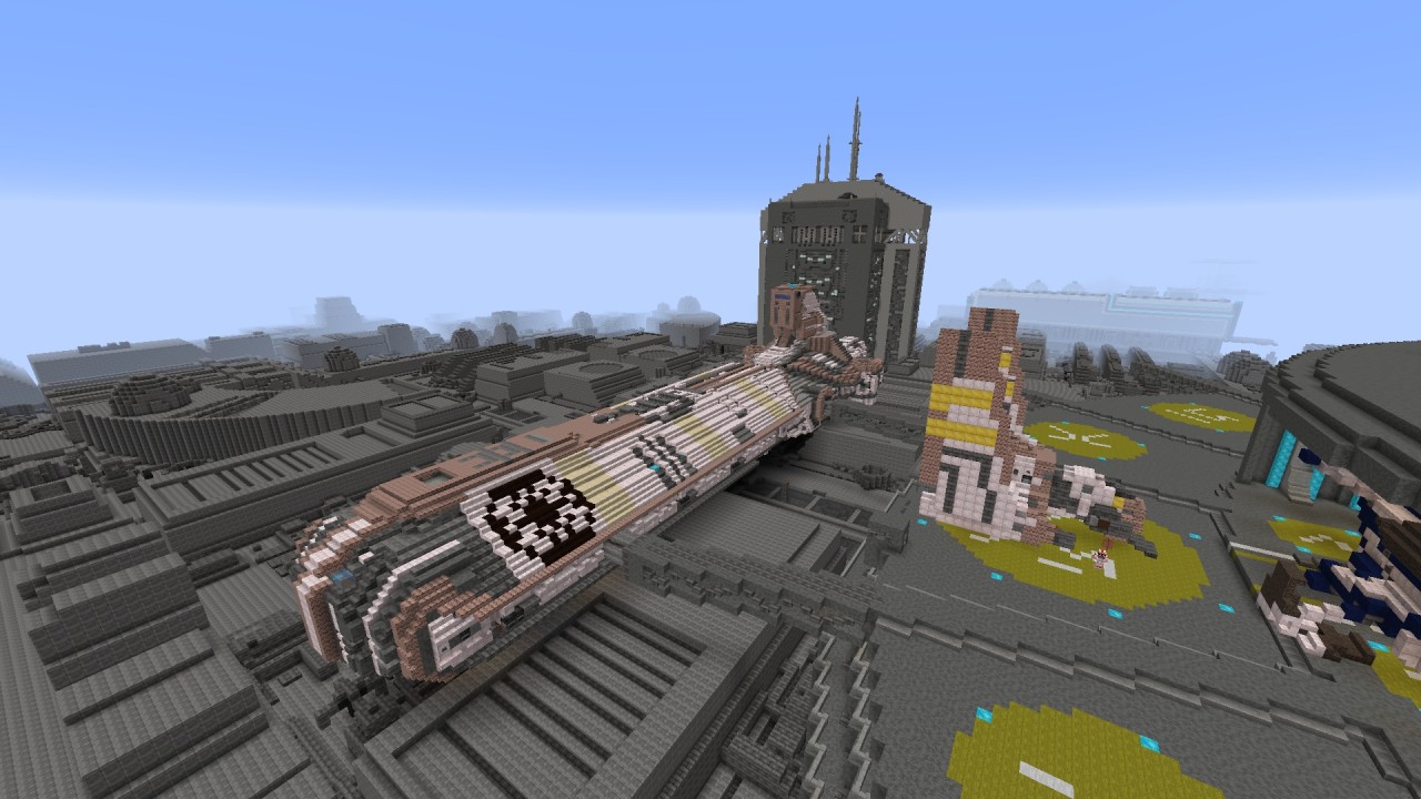 Fondor, age: Clone Wars (Star Wars planet) Minecraft Map