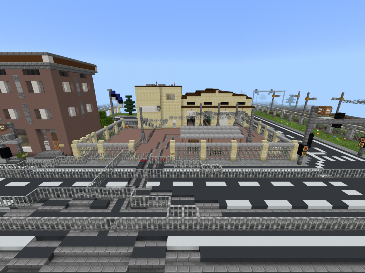 Tallinn Tram depot Minecraft Map