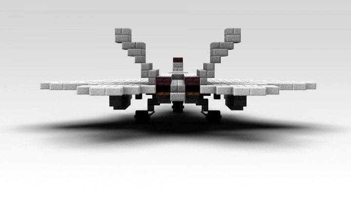 F-22 Raptor Fighter Jet [1.5:1] Minecraft Map