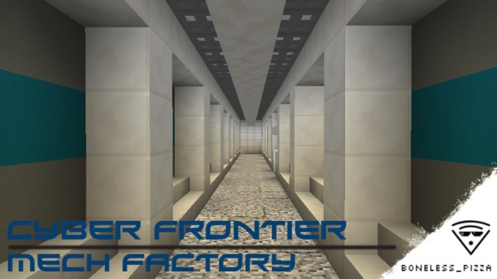 [WIP] Cyber Frontier [ Mech/Robot Factory] Minecraft Map