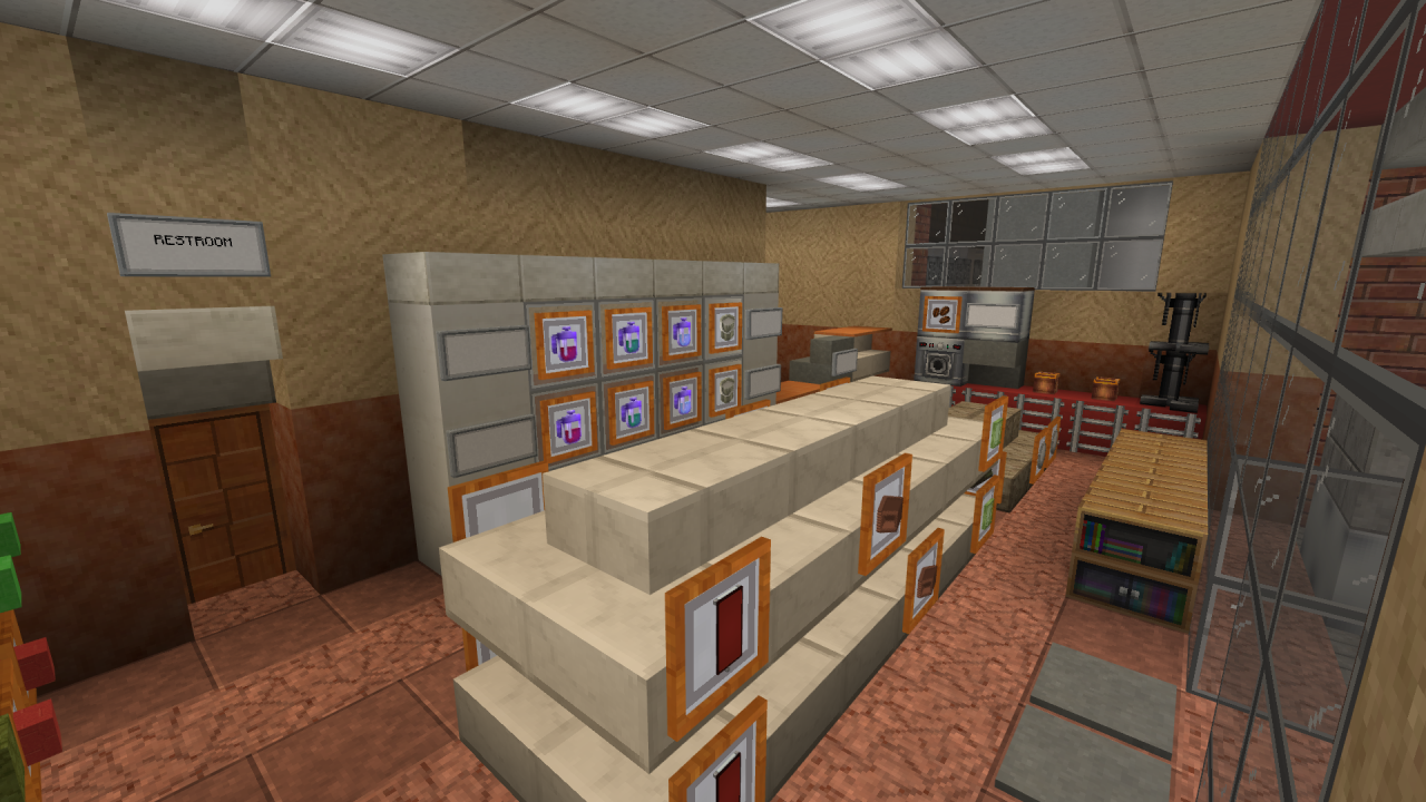Embir Petrol Station Minecraft Map