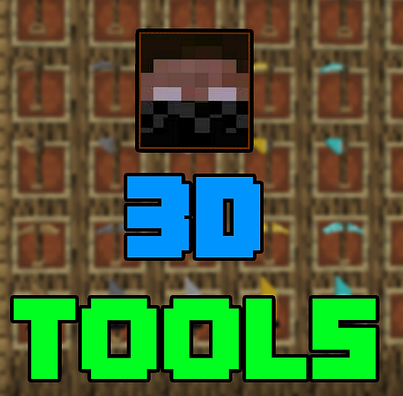 [1.14] SheriffHerobrine's 3D Tools v1.0 Minecraft Texture Pack