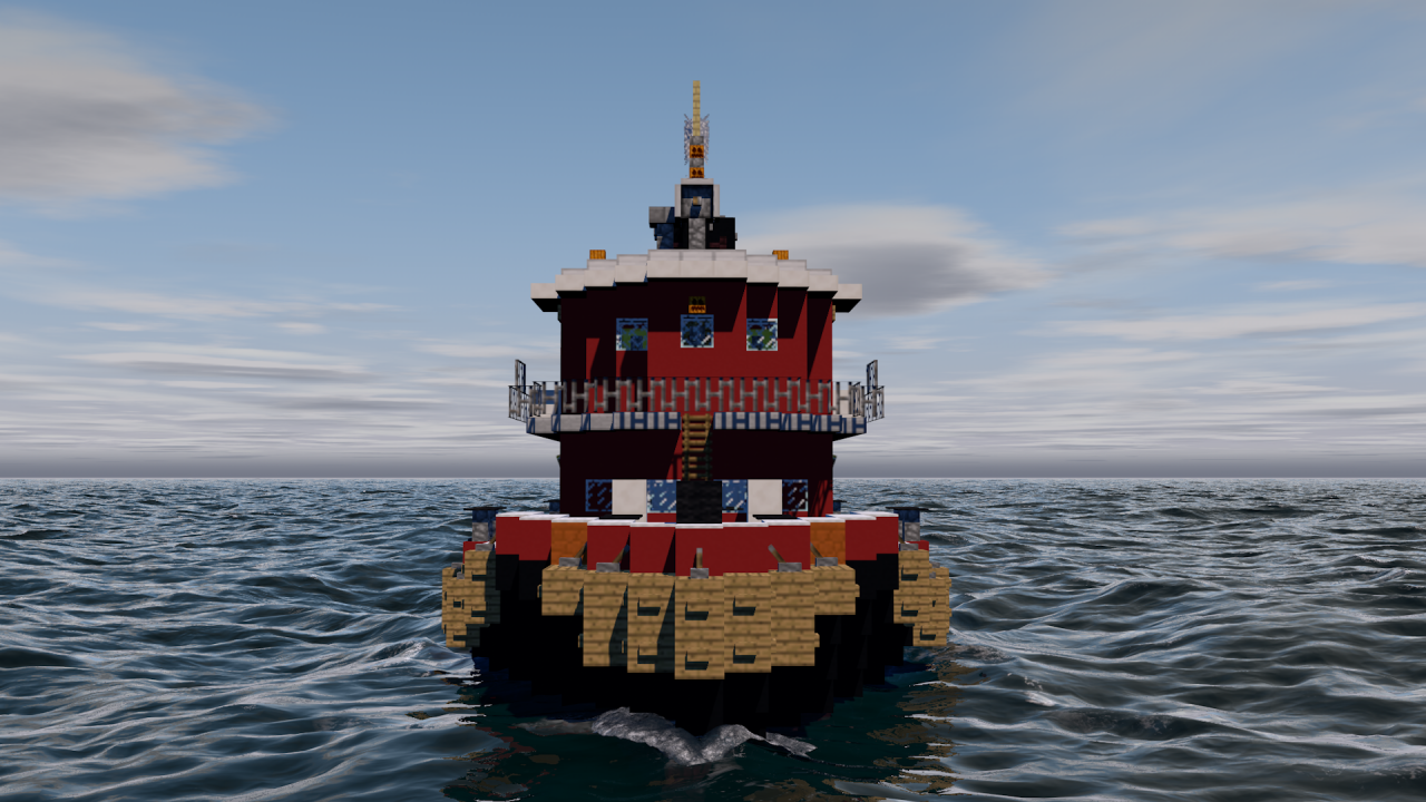 Harbour Tug "LUCKY XI" [FULL INTERIOR] Minecraft Map