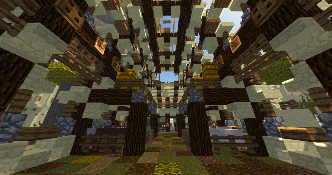 Sandstone | Stable Spawn | House Minecraft Map